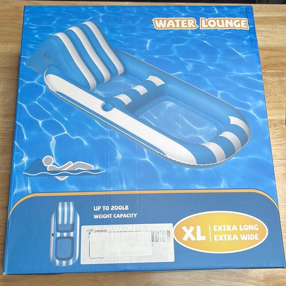 Swim | Inflatable Pool Float Water Lounge With Pump | Poshmark